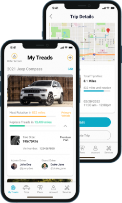 Treads Tire Subscription | Download The App Today